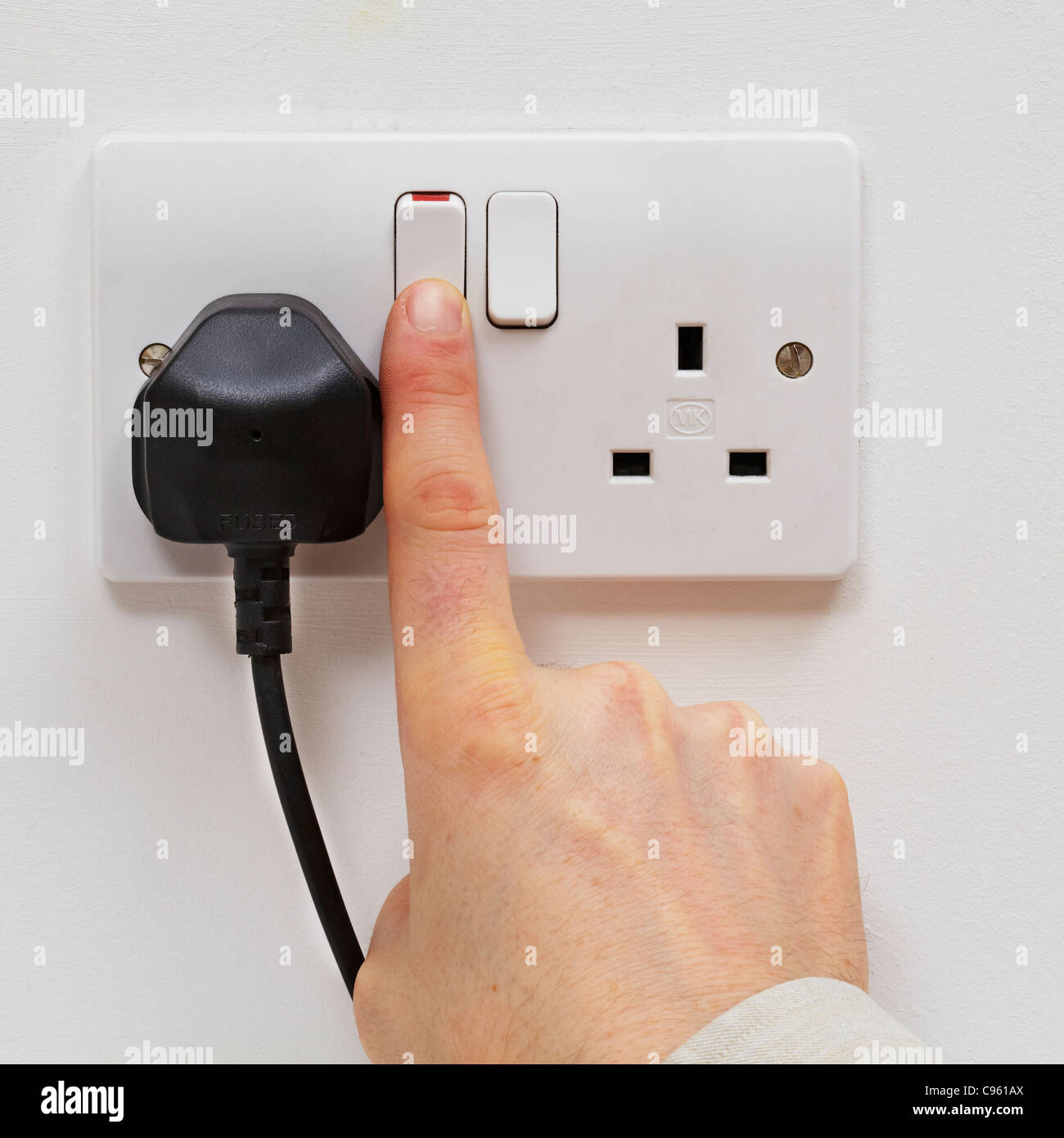 British power socket hi-res stock photography and images - Alamy