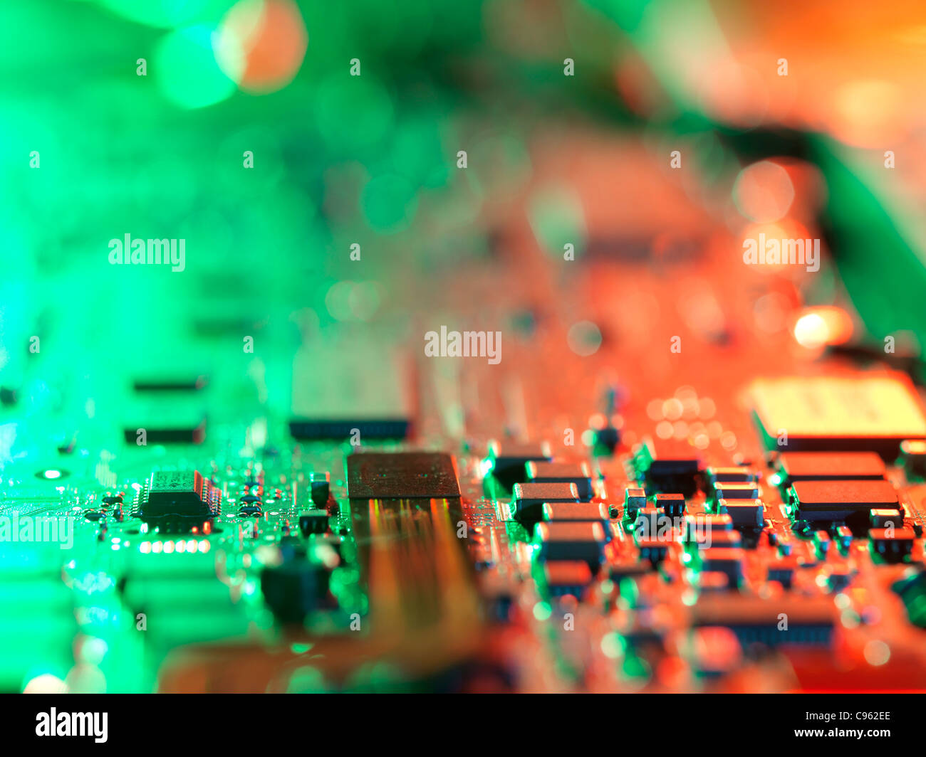 Laptop circuit board Stock Photo - Alamy
