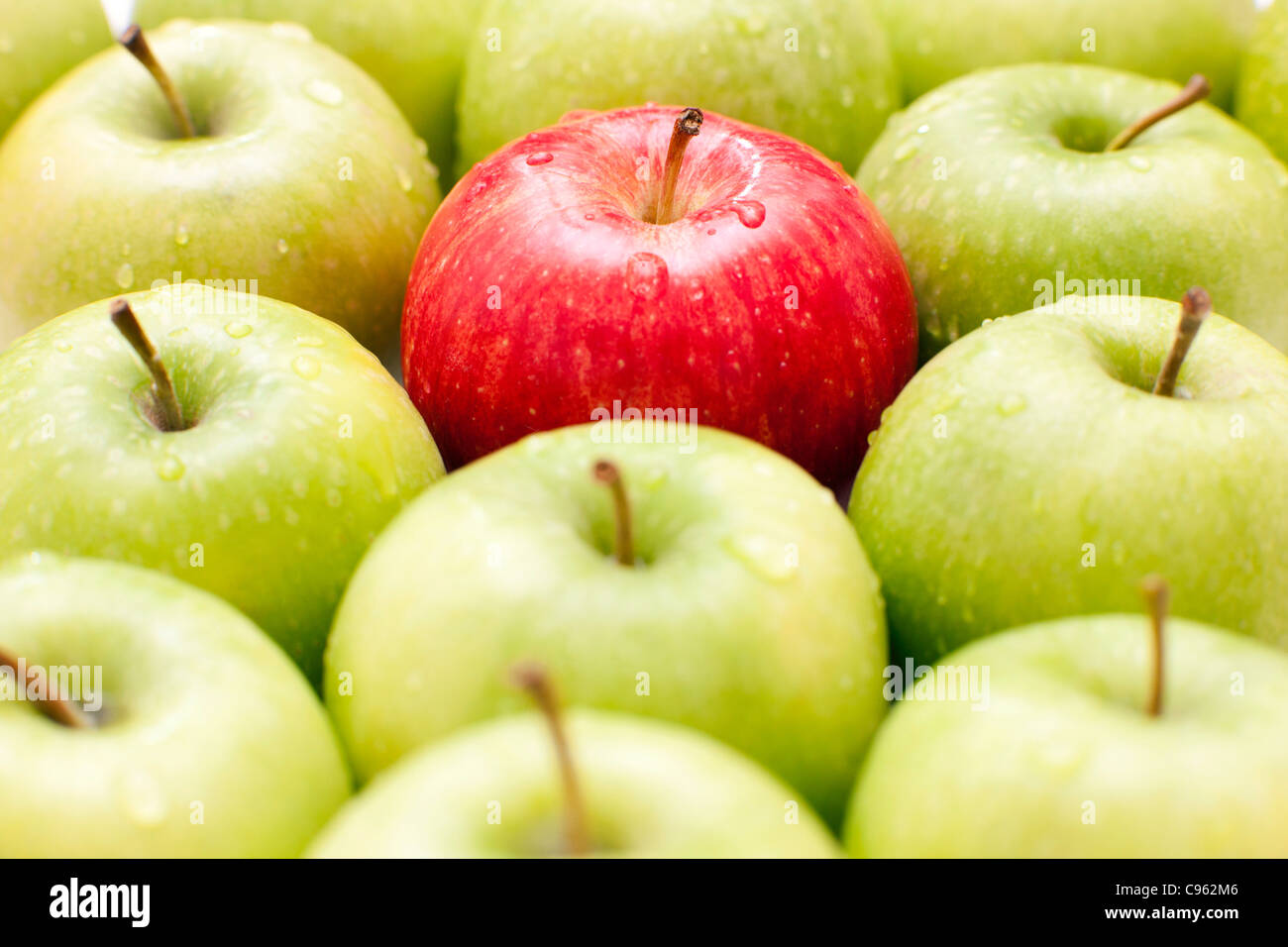 Apple in new skin hi-res stock photography and images - Alamy