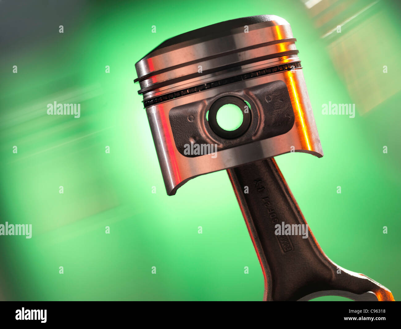 Car engine piston Stock Photo - Alamy