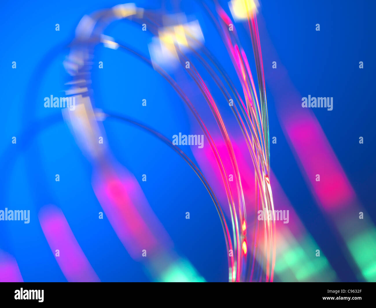 Optical fibres hi-res stock photography and images - Alamy