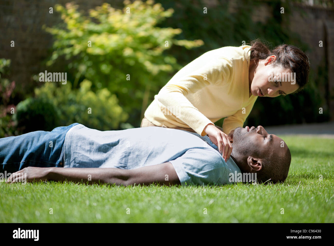 Adult cardiopulmonary resuscitation (CPR Stock Photo - Alamy