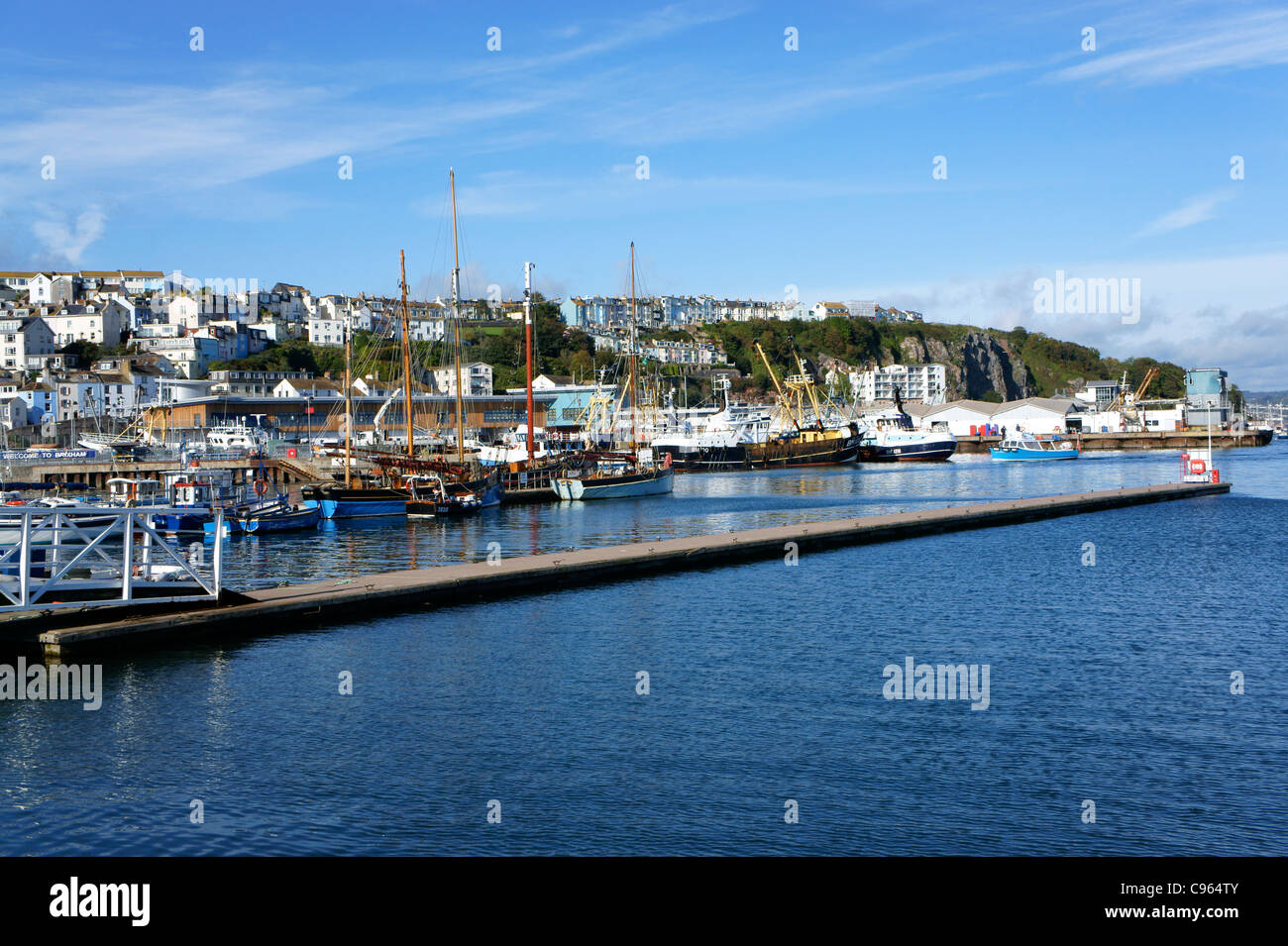 Brixham, Devon, England Stock Photo - Alamy