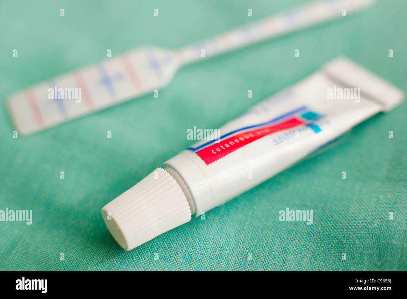 Dermatological prodrug cream and applicator. This cream is used during ...