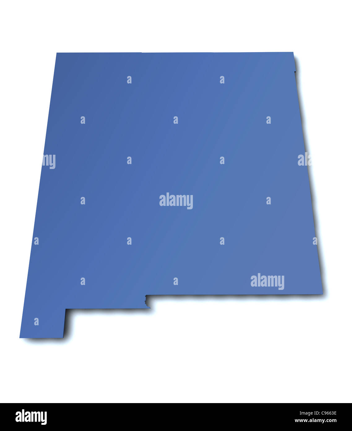 Albuquerque map hi-res stock photography and images - Alamy