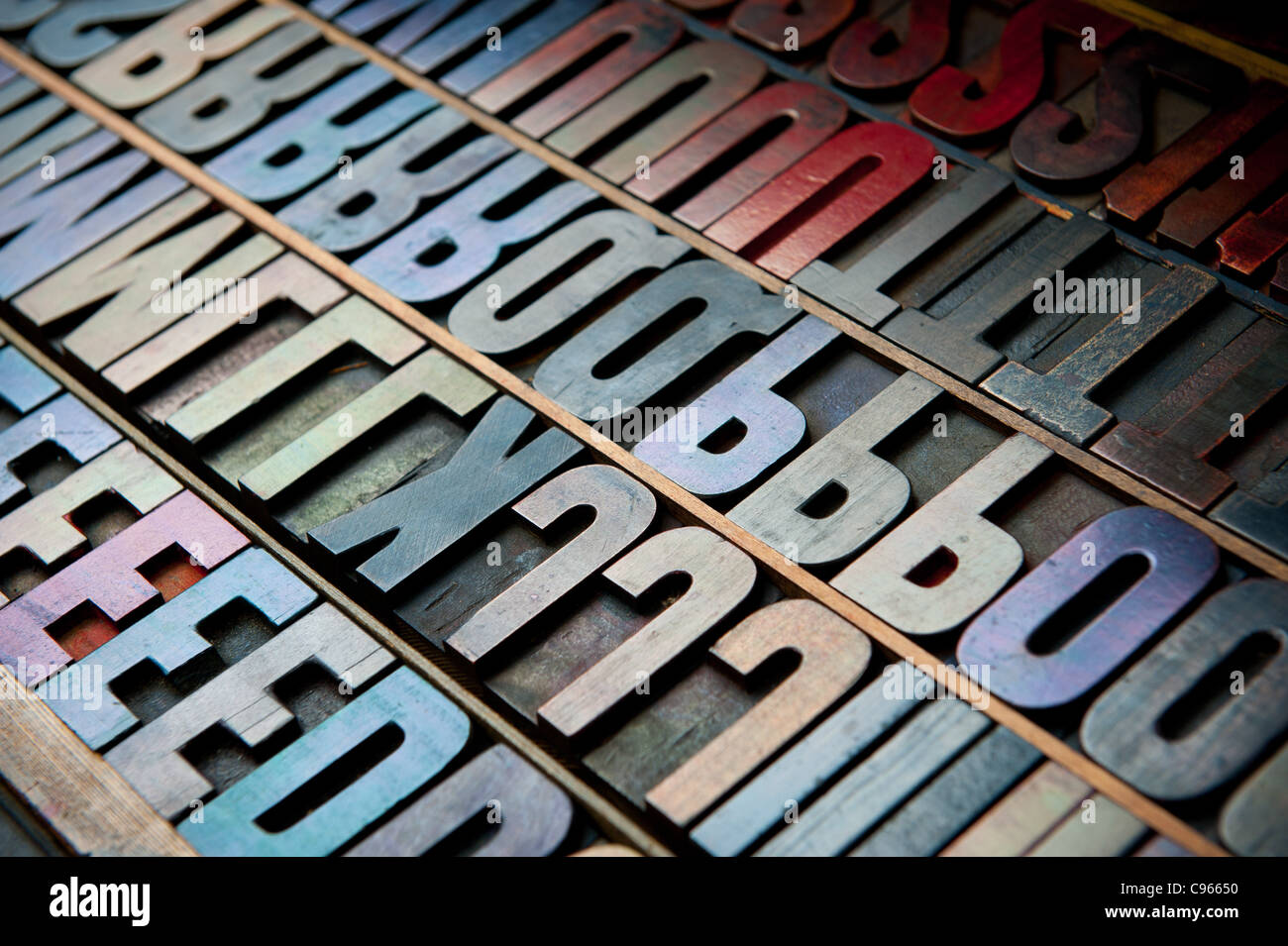 Print block letters Stock Photo - Alamy