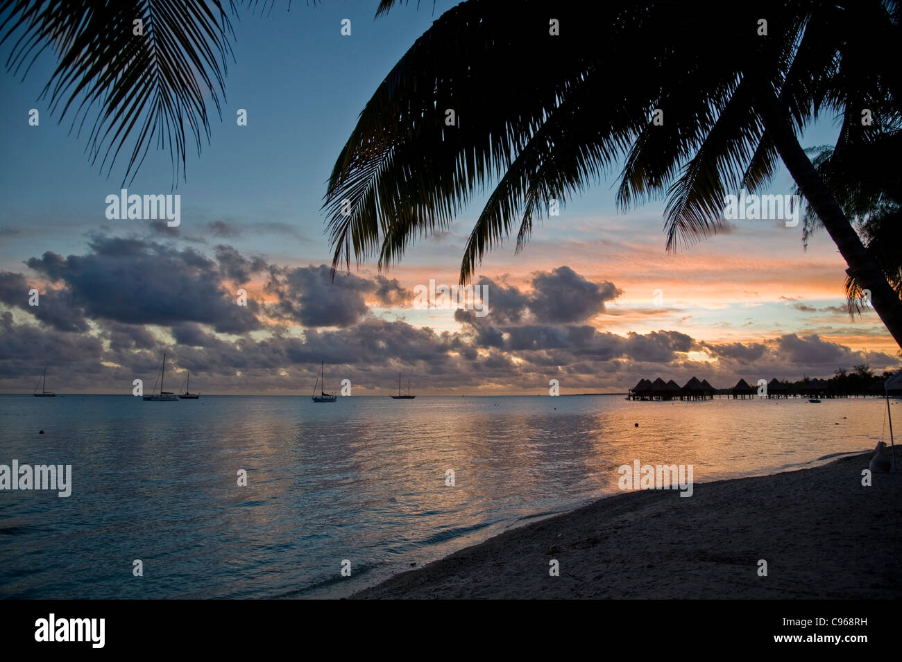 French Polynesia Rangiroa Stock Photo - Alamy