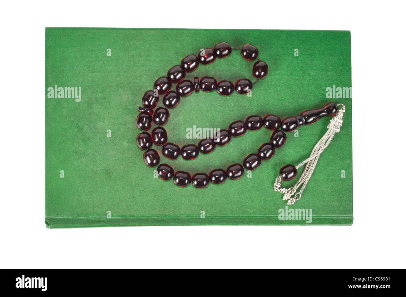 Muslim rosary beads on the Holy Quran Stock Photo - Alamy