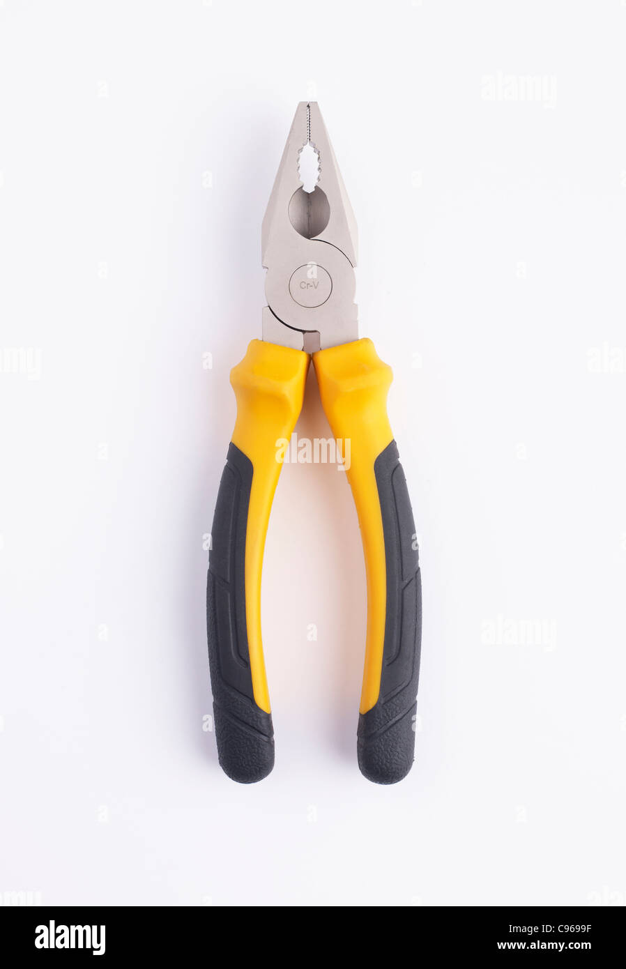 tool hand work open pliers new grip cut plier Stock Photo - Alamy