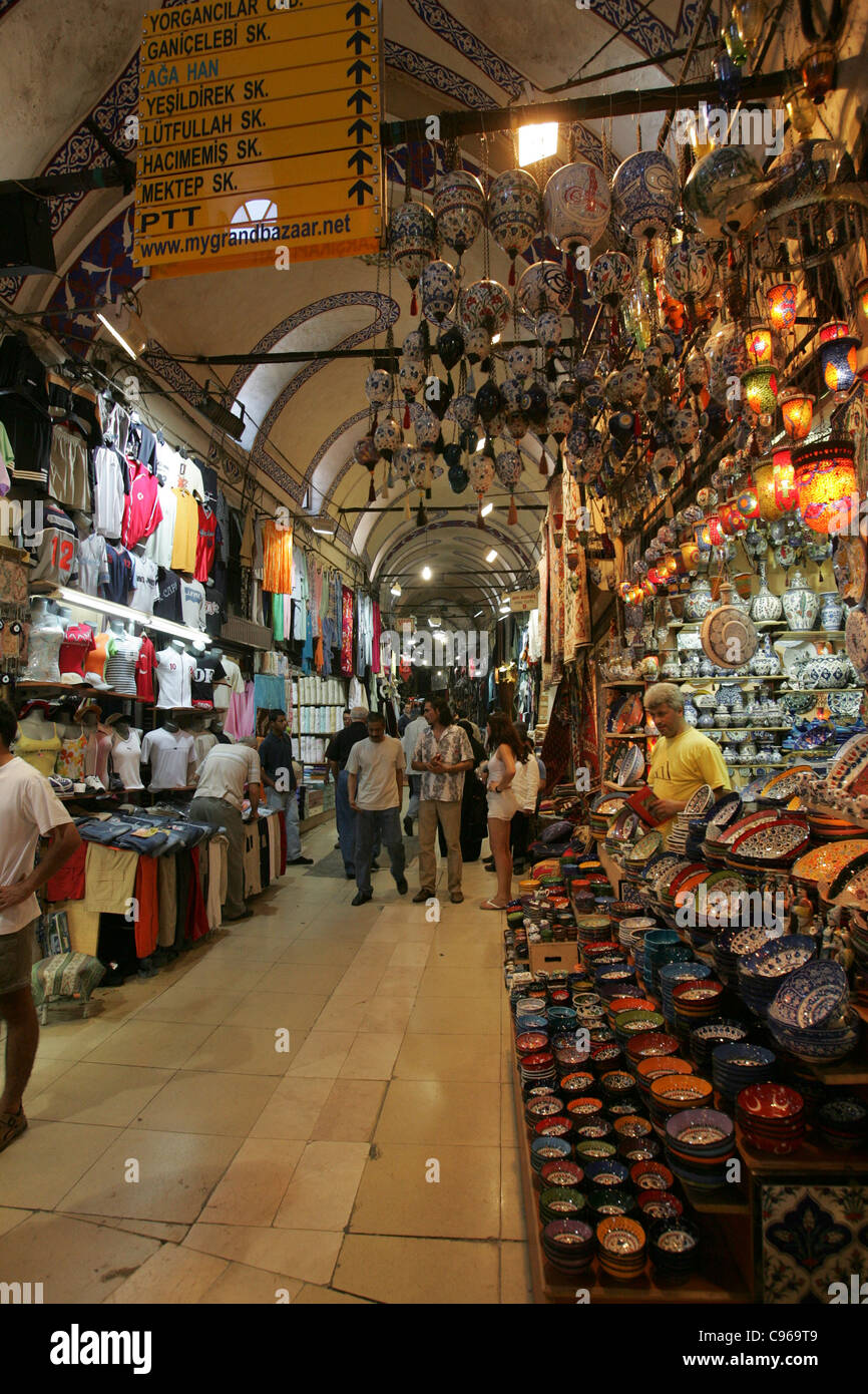 The Grand Bazaar, Istanbul, Turkey Stock Photo - Alamy