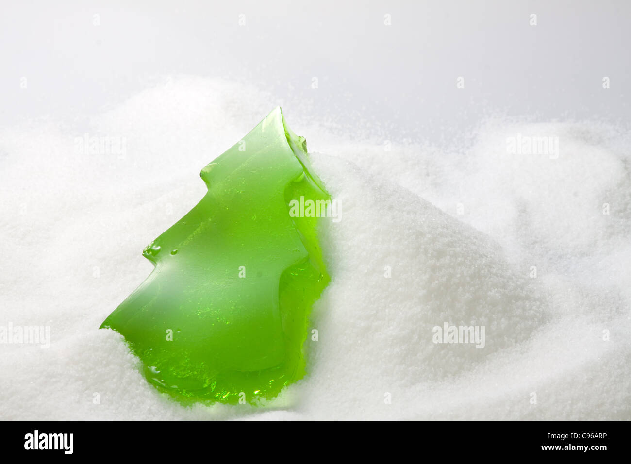 Christmas tree made of jelly Stock Photo - Alamy