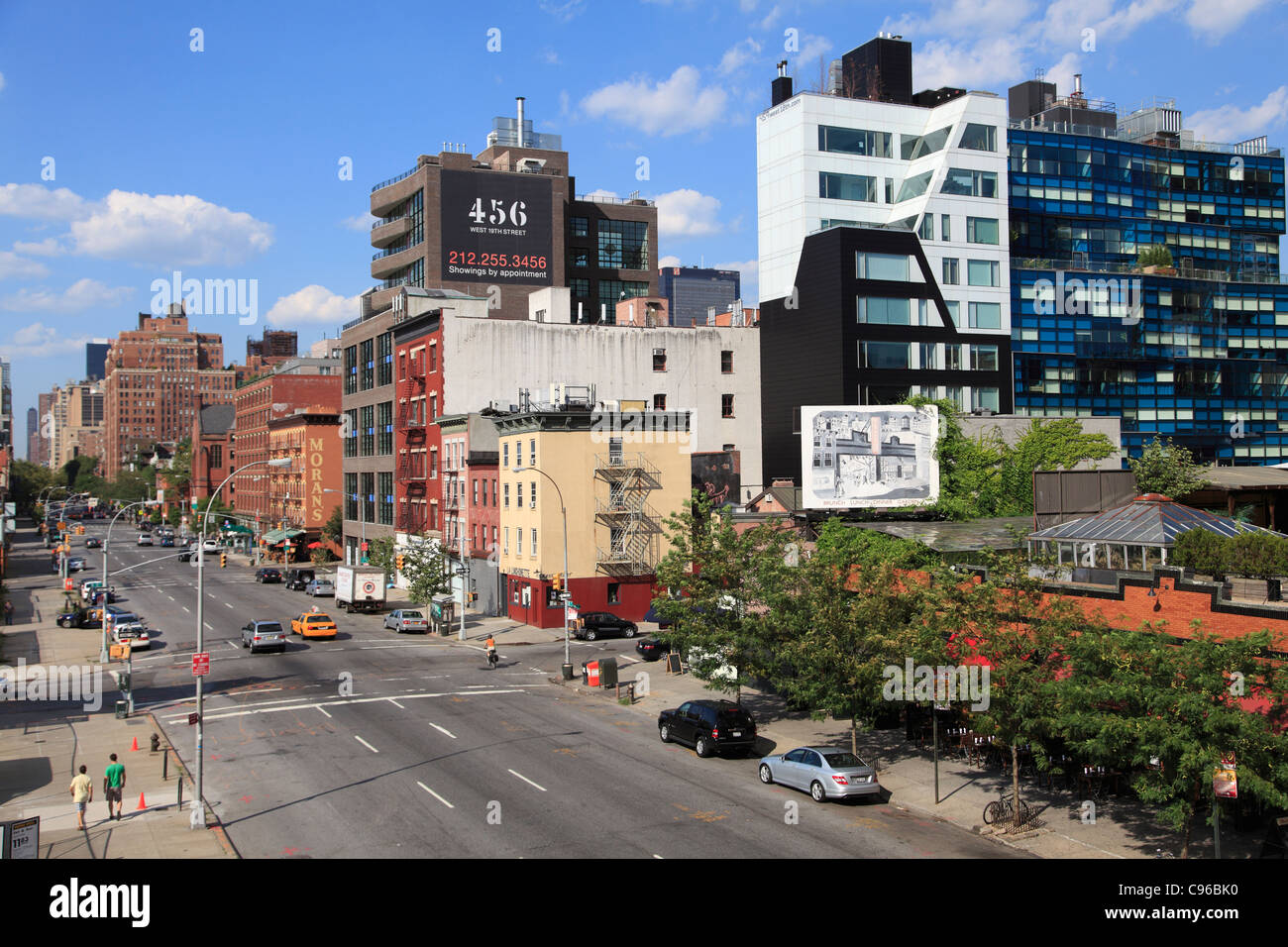 Chelsea, Trendy Downtown Neighborhood, Manhattan, New York City, USA ...