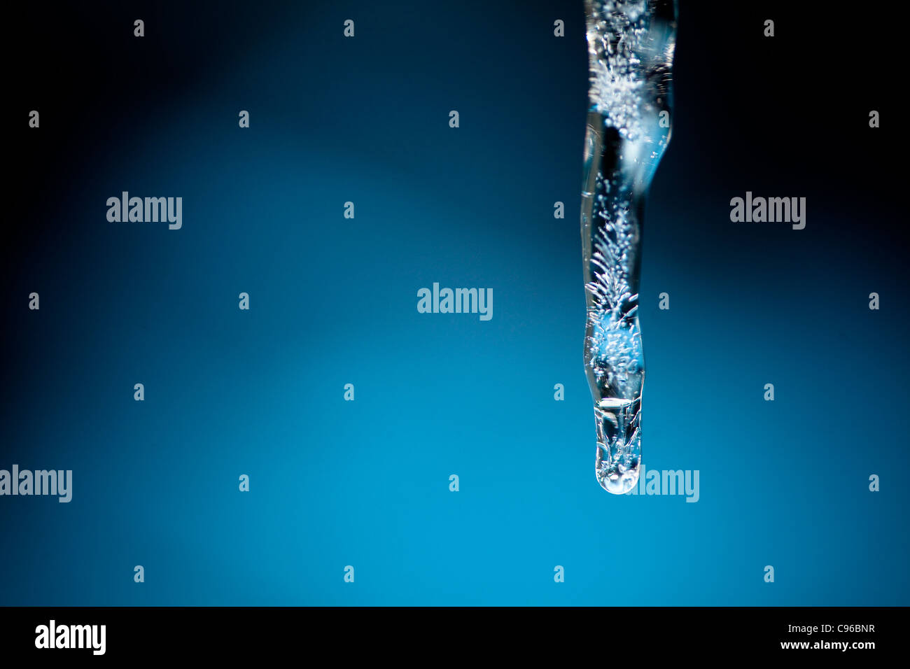A single icicle Stock Photo - Alamy