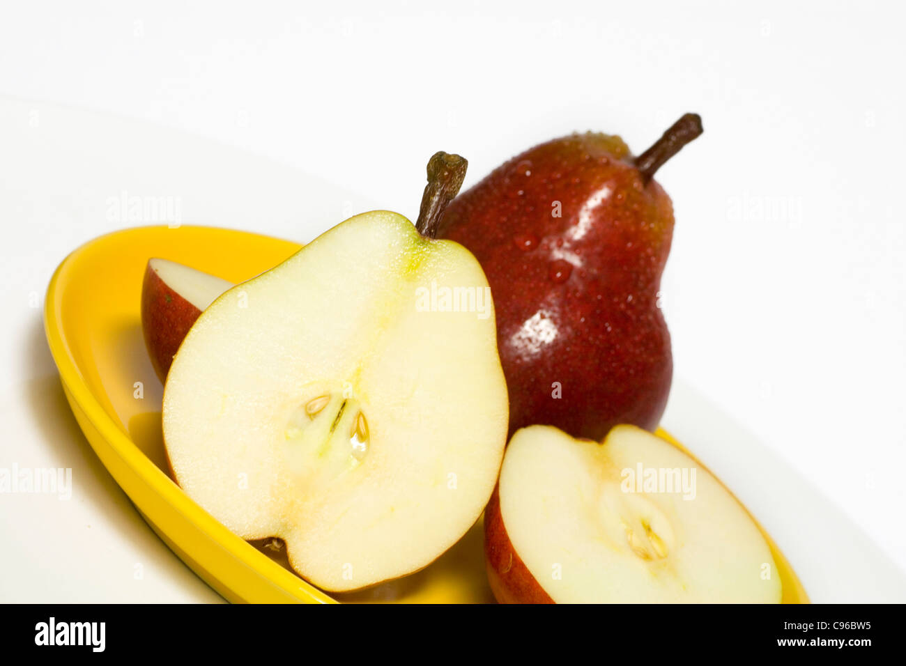 Pear plate hi-res stock photography and images - Alamy