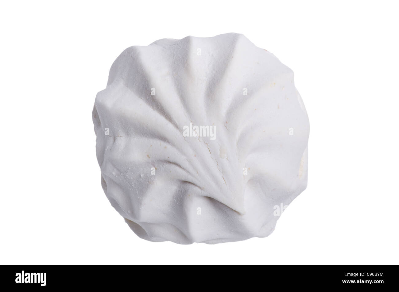 object on white - food zephyr close up Stock Photo - Alamy