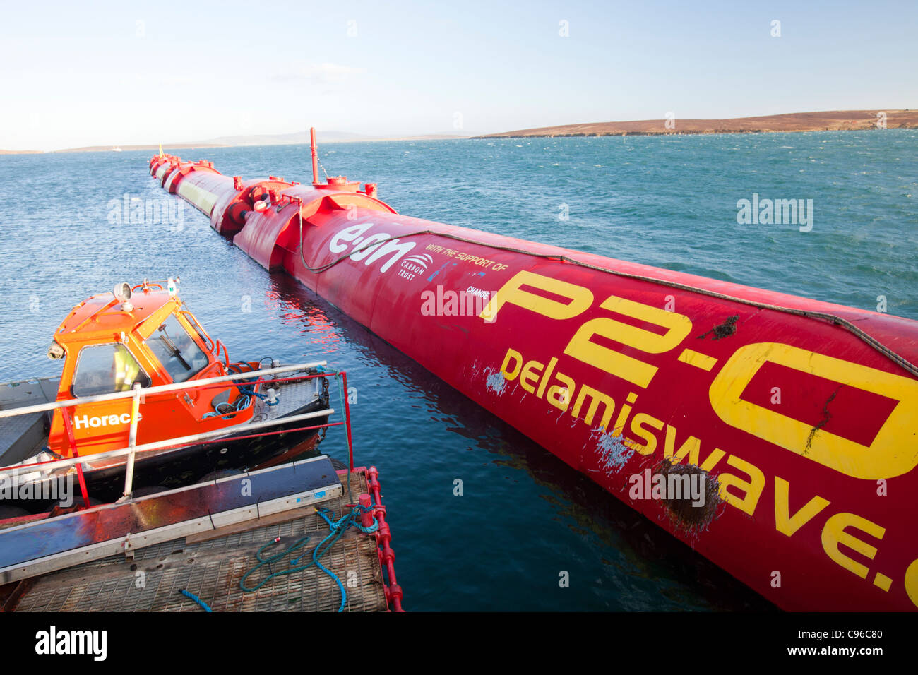 Pelamis p2 wave energy generator hi-res stock photography and images ...