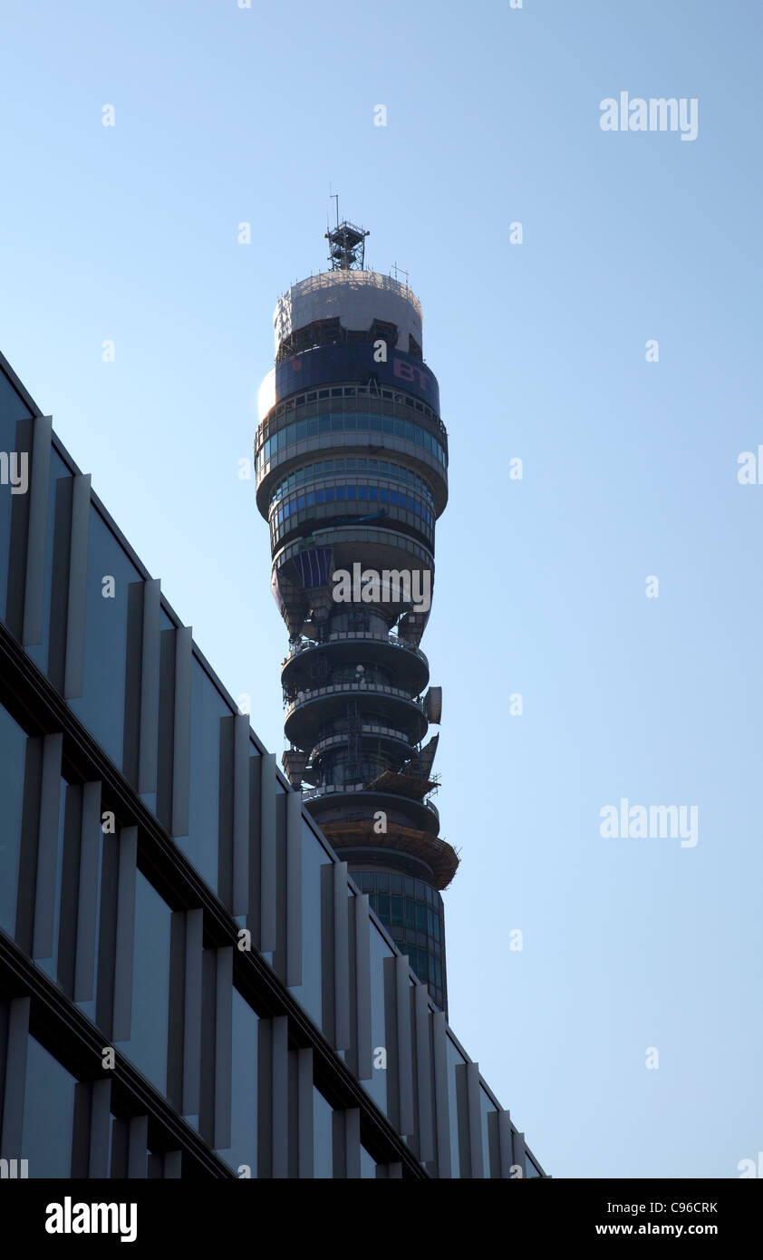 BT Tower in London Stock Photo - Alamy