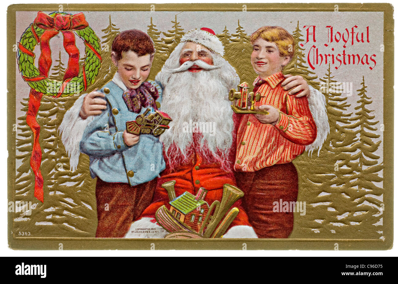 Christmas early 1900s hi-res stock photography and images - Alamy