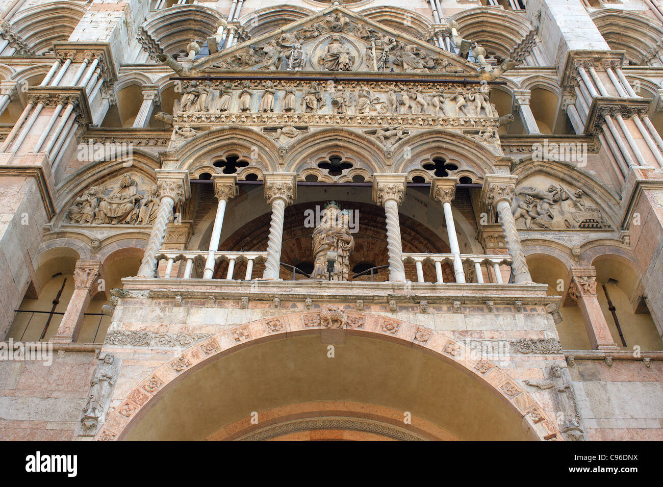 Cathedral of St George Ferrara Italy Basilica cathedrale di San Giorgio ...