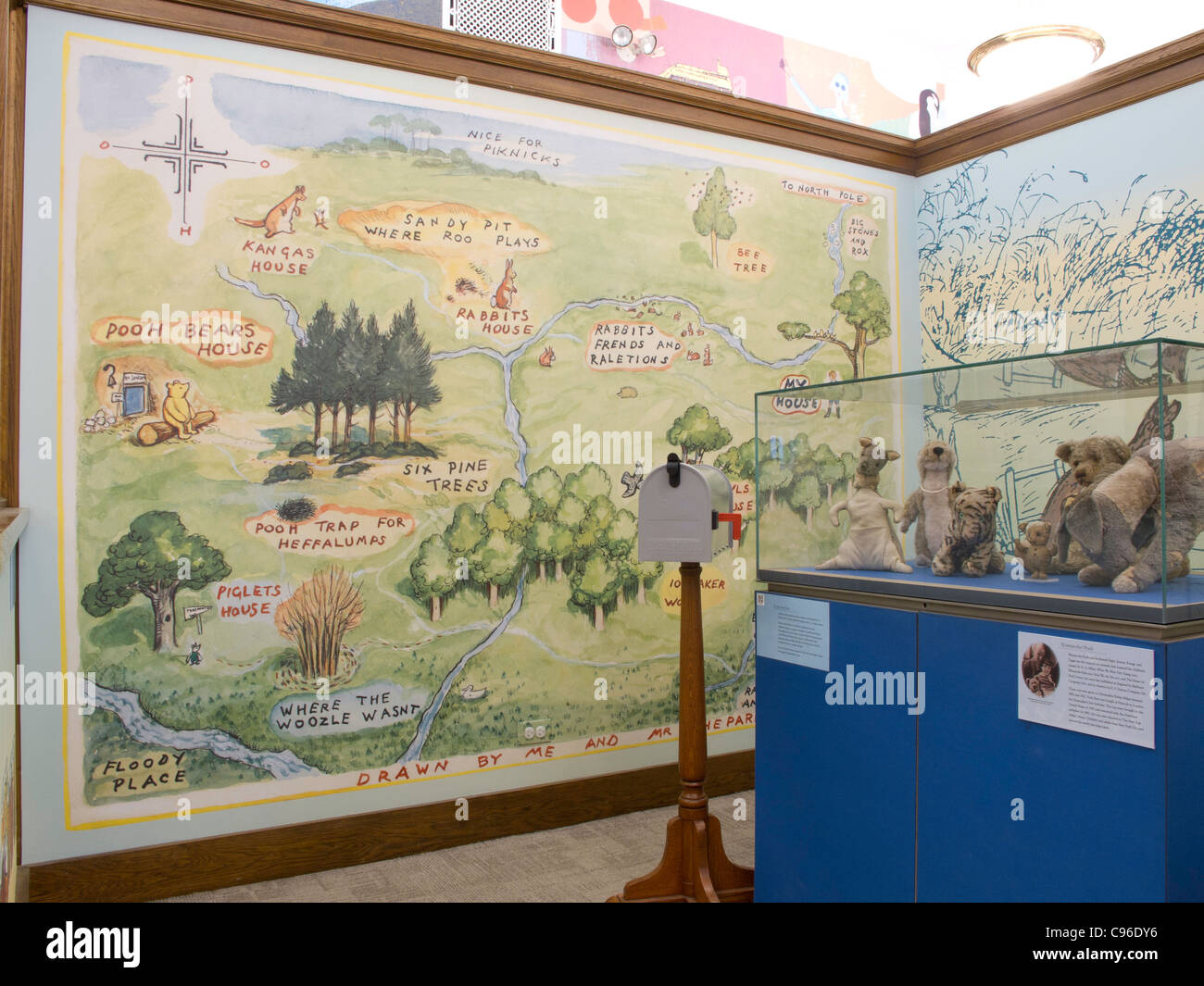 Winnie-the-Pooh Display, Children's Library, New York Public Library ...