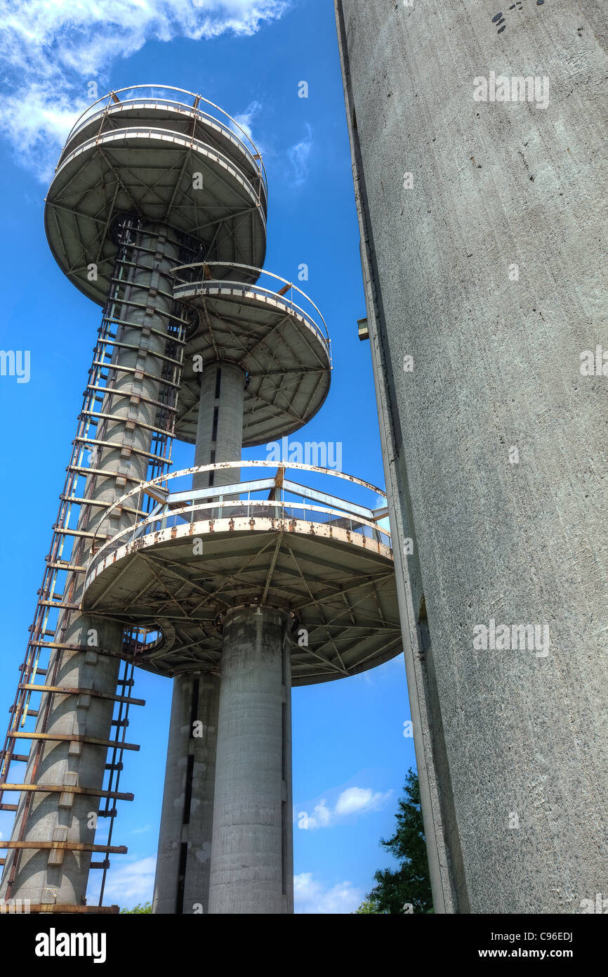 1964 New York World's Fair Observation Towers Stock Photo - Alamy