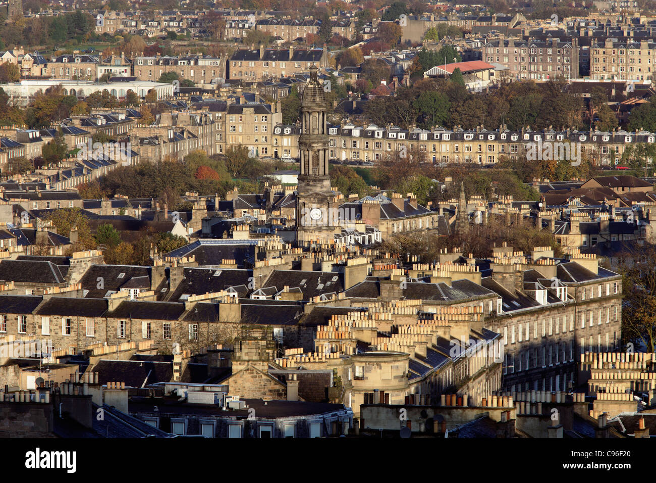 Edinburgh rooftops hi-res stock photography and images - Alamy