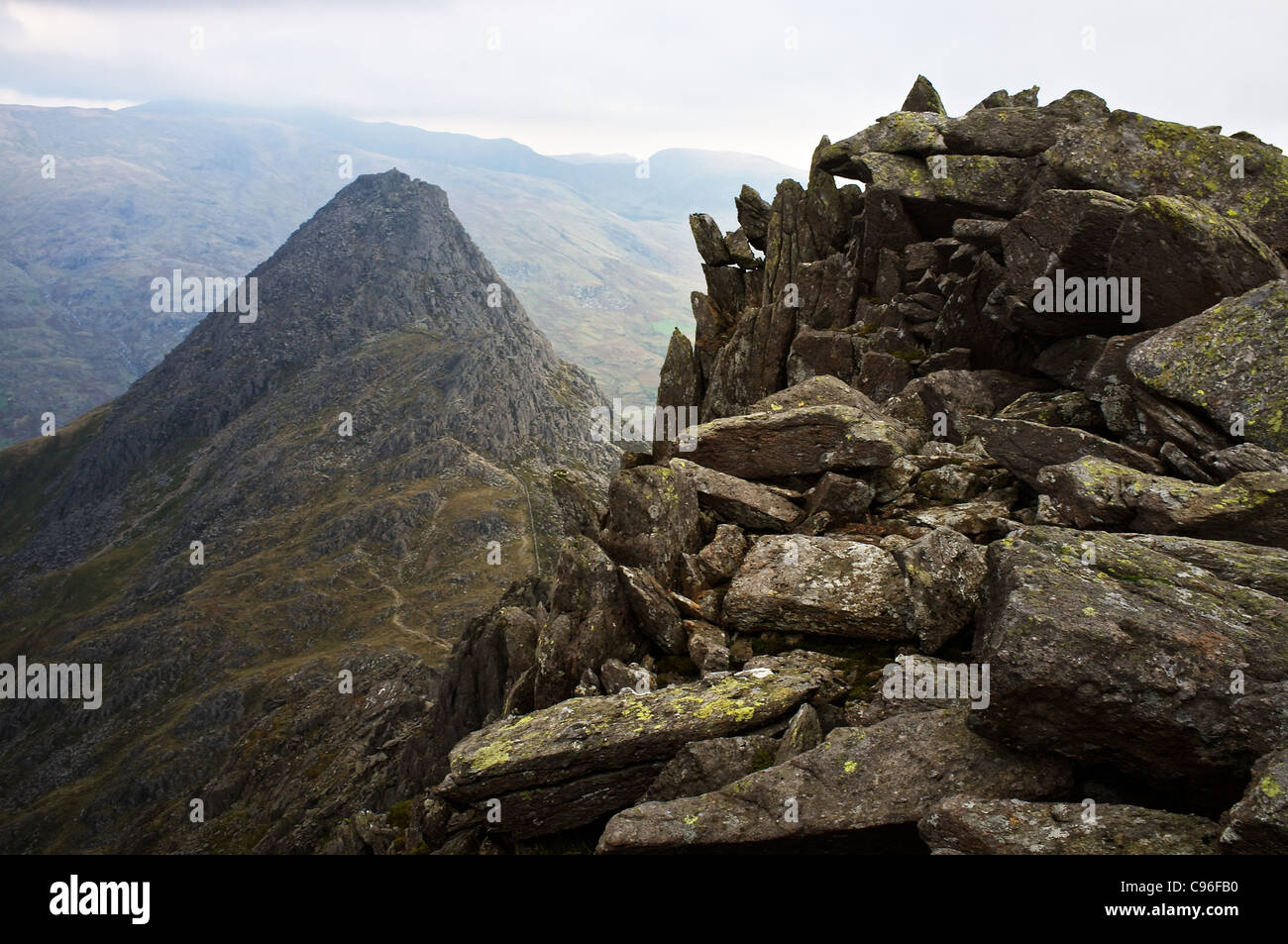 Dramatic snowdonia landscape hi-res stock photography and images - Alamy
