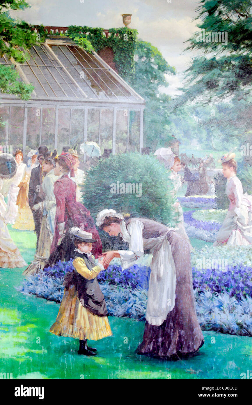 Edwardian portrait painting hi-res stock photography and images - Alamy