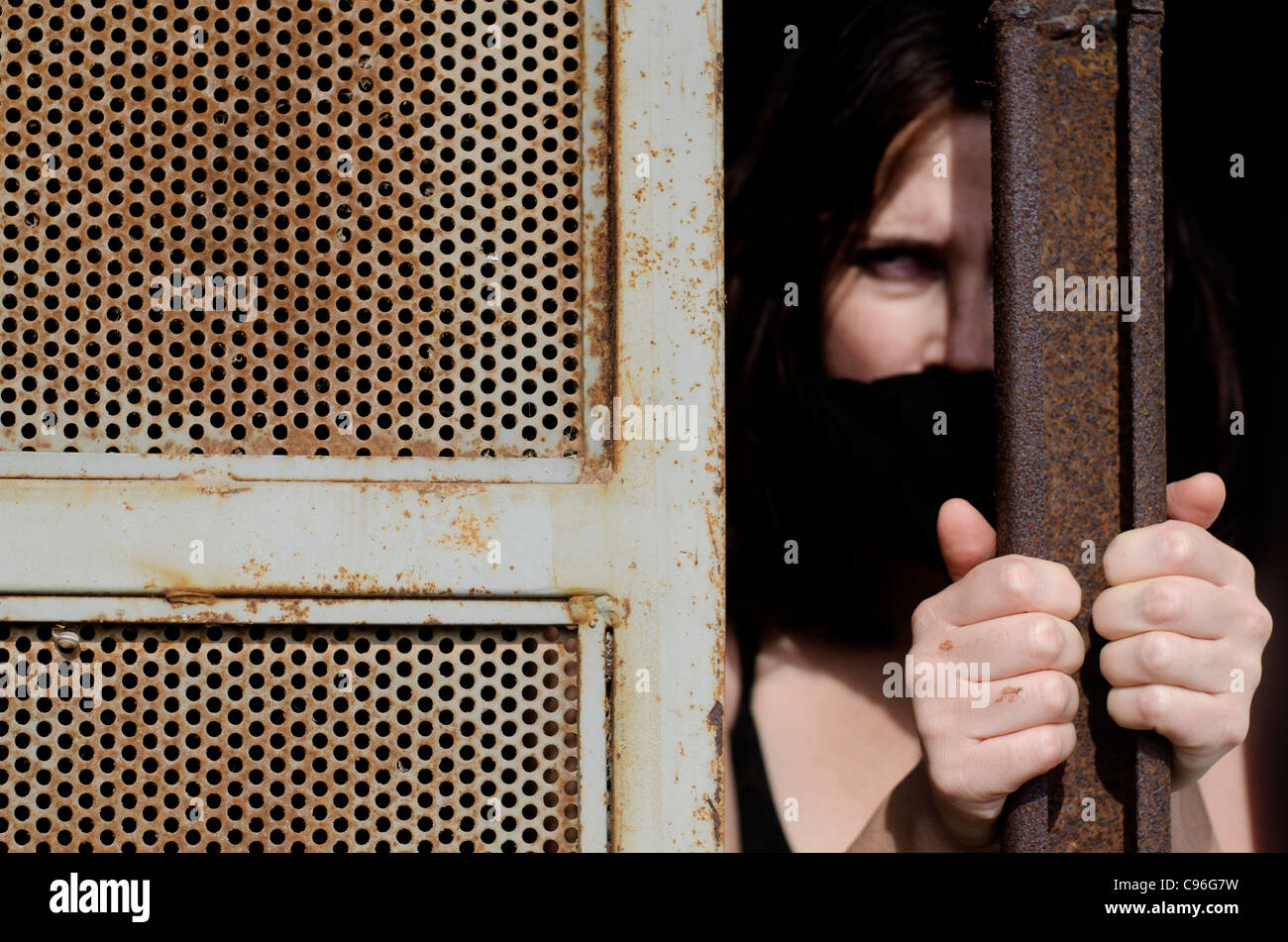 Trapped Woman High Resolution Stock Photography and Images - Alamy