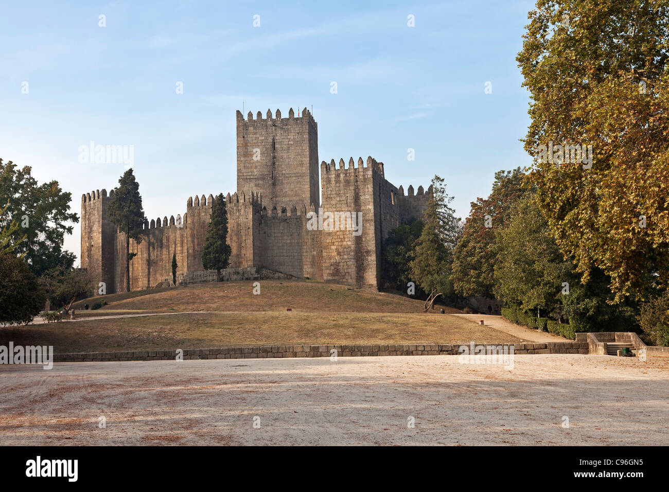 Guimaraes Castle. This is the most known castle in Portugal as it was ...