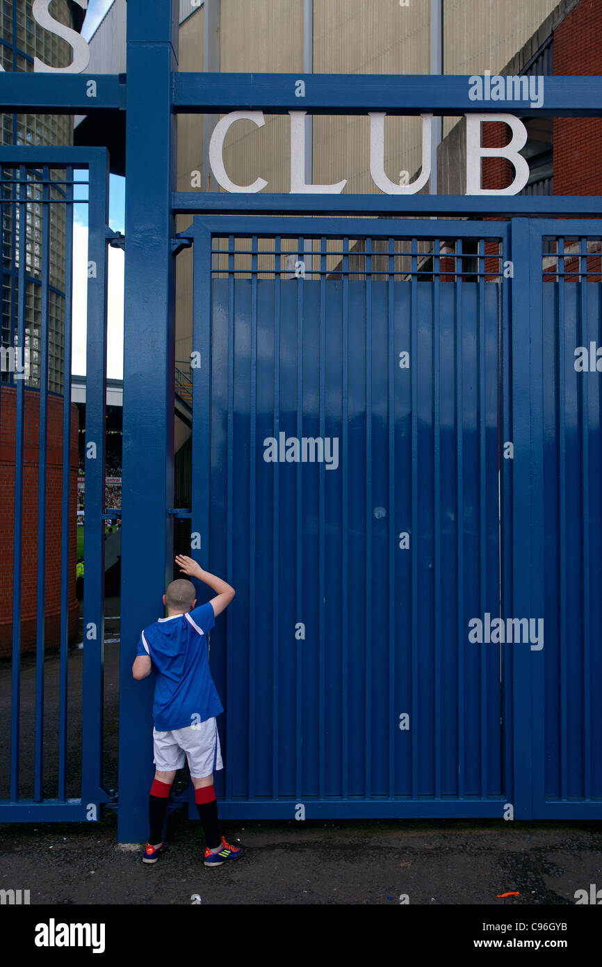 Ibrox gates hi-res stock photography and images - Alamy