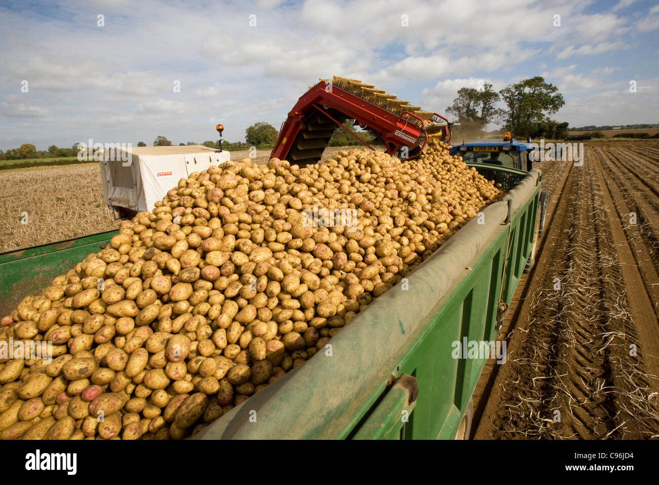 Potato harvester hi-res stock photography and images - Alamy