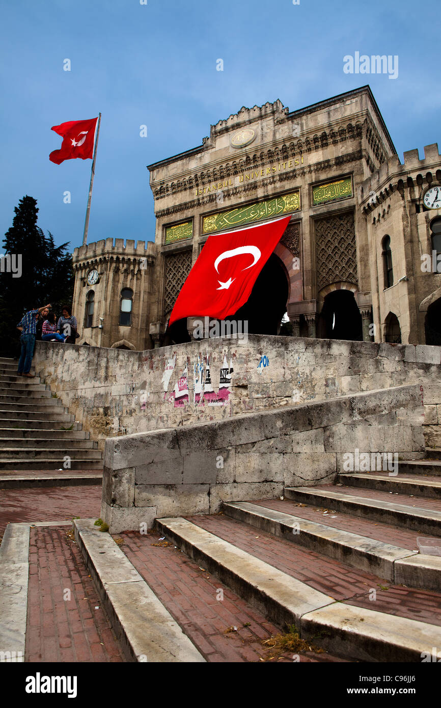 Main building of istanbul university hi-res stock photography and ...