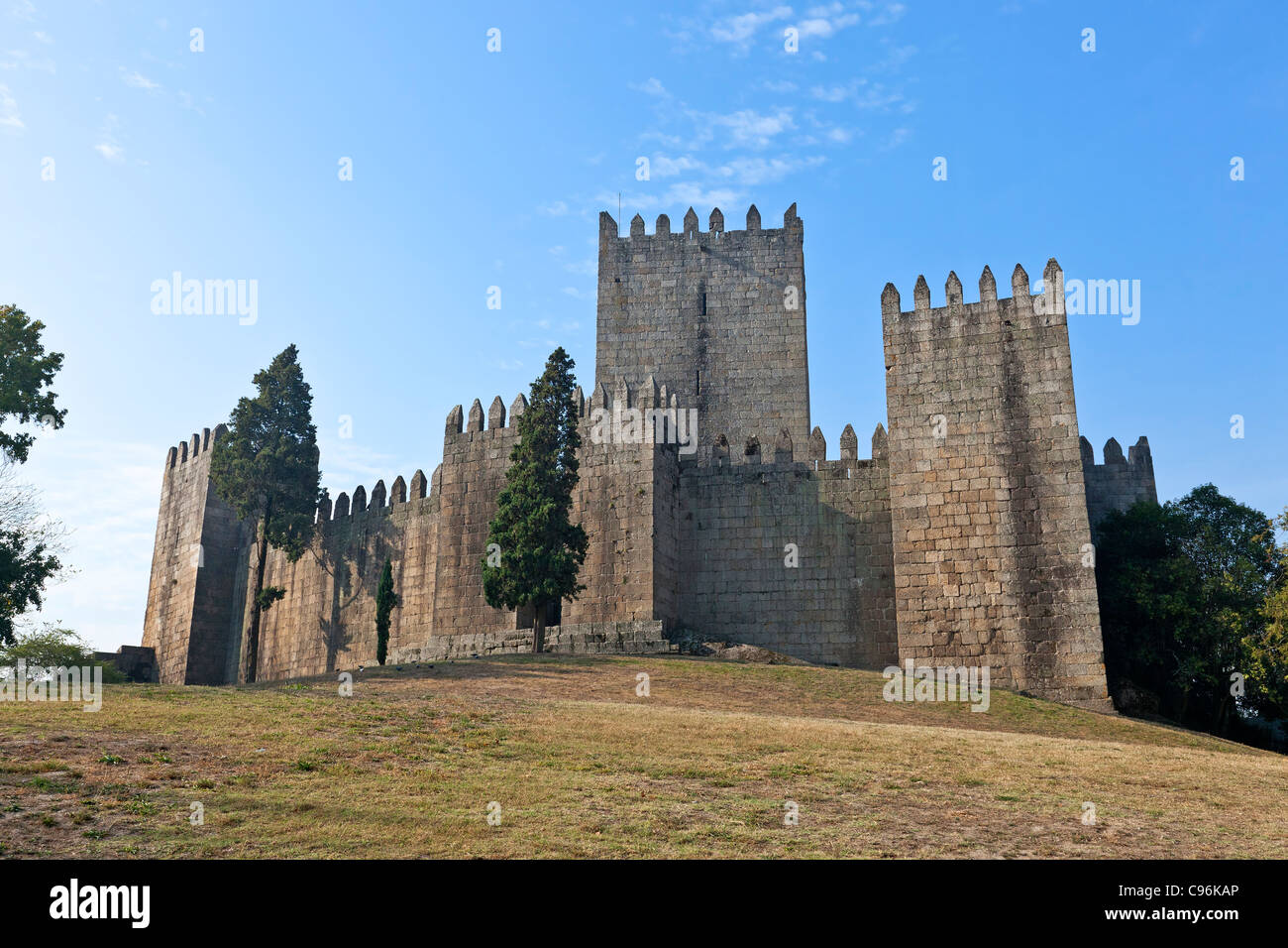 Guimaraes Castle. This is the most known castle in Portugal as it was ...