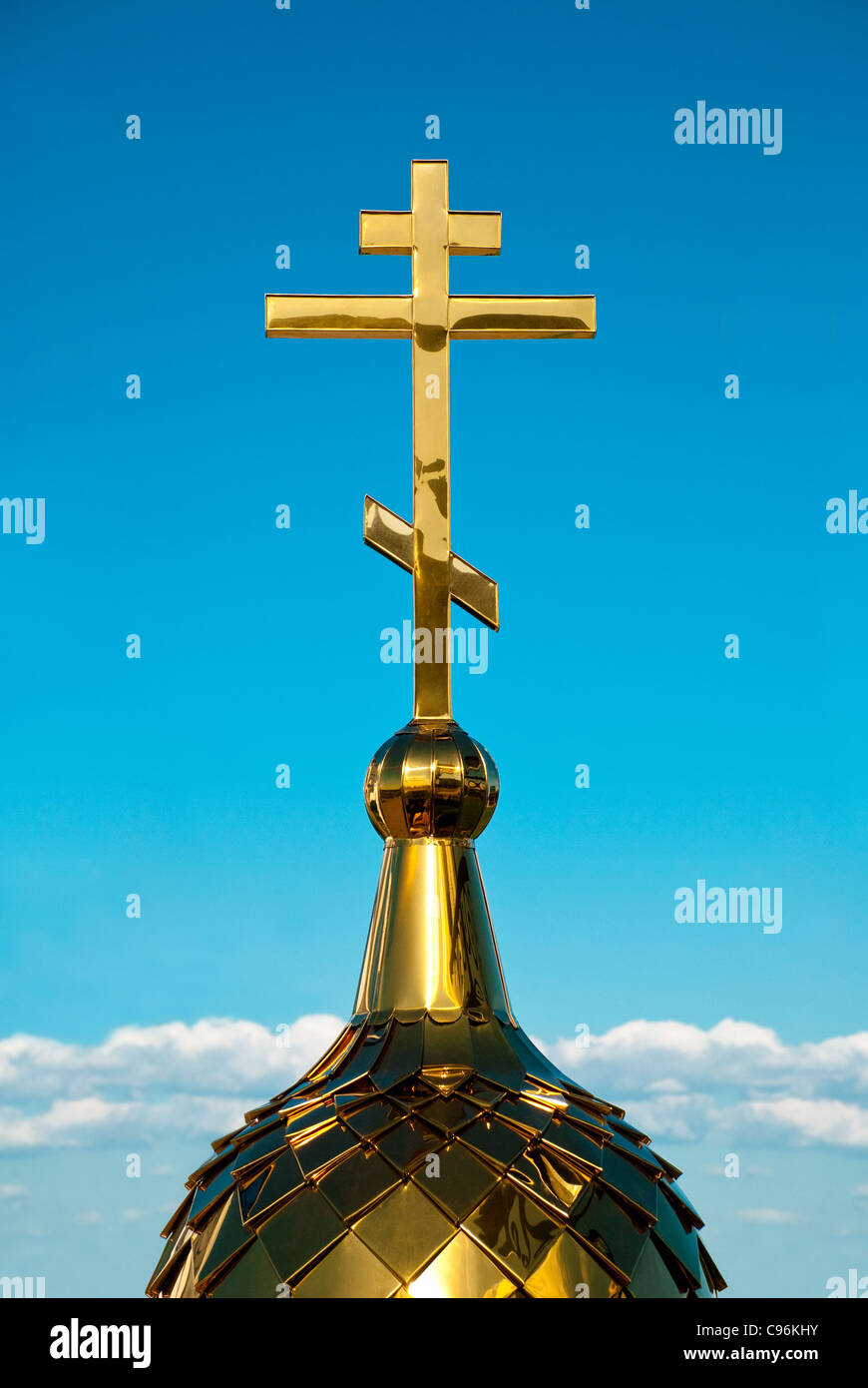 Russian orthodox cross hi-res stock photography and images - Alamy