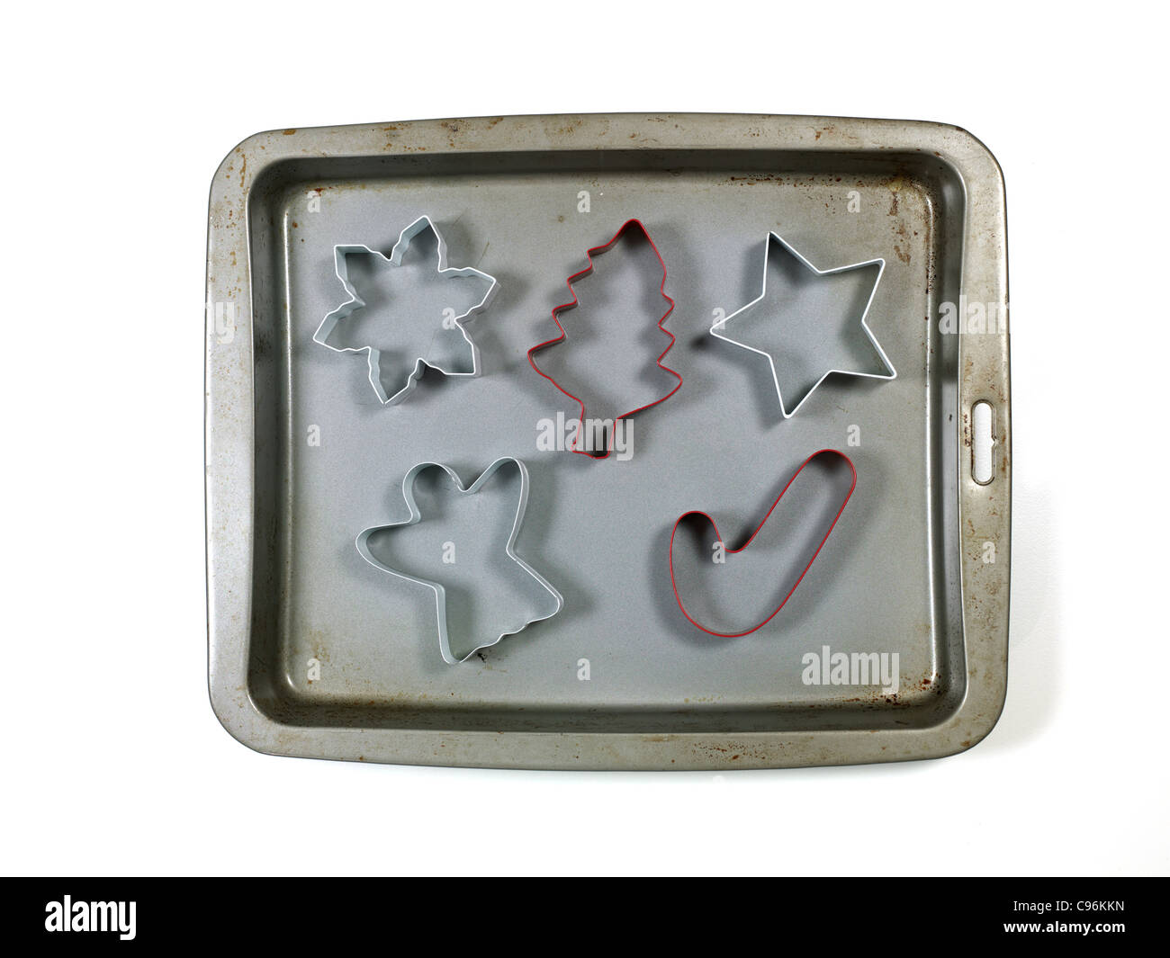 A baking tray on a kitchen bench Stock Photo - Alamy