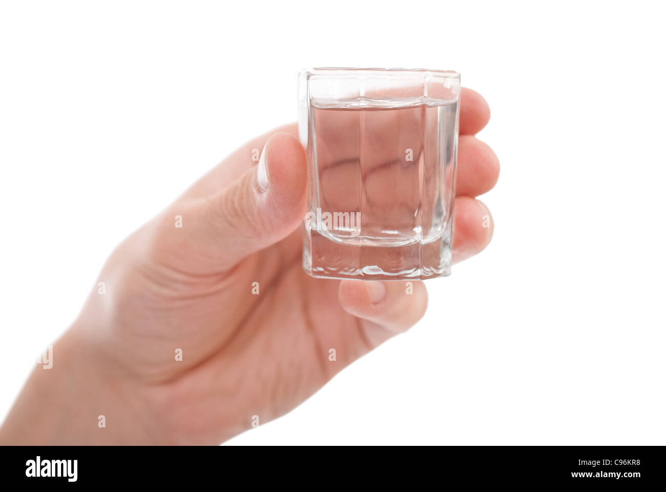 Vodka glass hand hi-res stock photography and images - Alamy