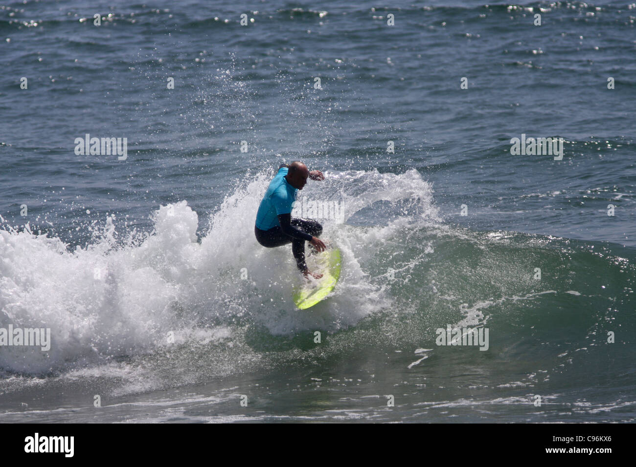 Mens Pro/AM Surfing Stock Photo - Alamy