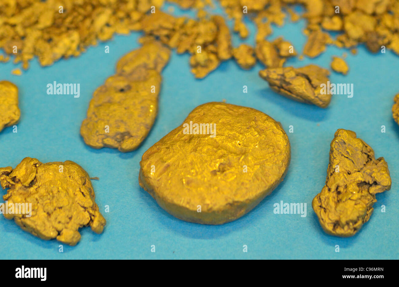 Gold mining native gold golden hi-res stock photography and images - Alamy