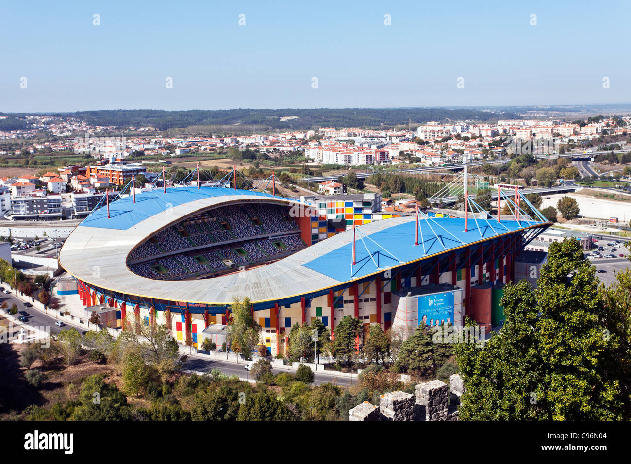 Dr. Magalhães Pessoa Stadium, also known as Leiria Municipal Soccer ...