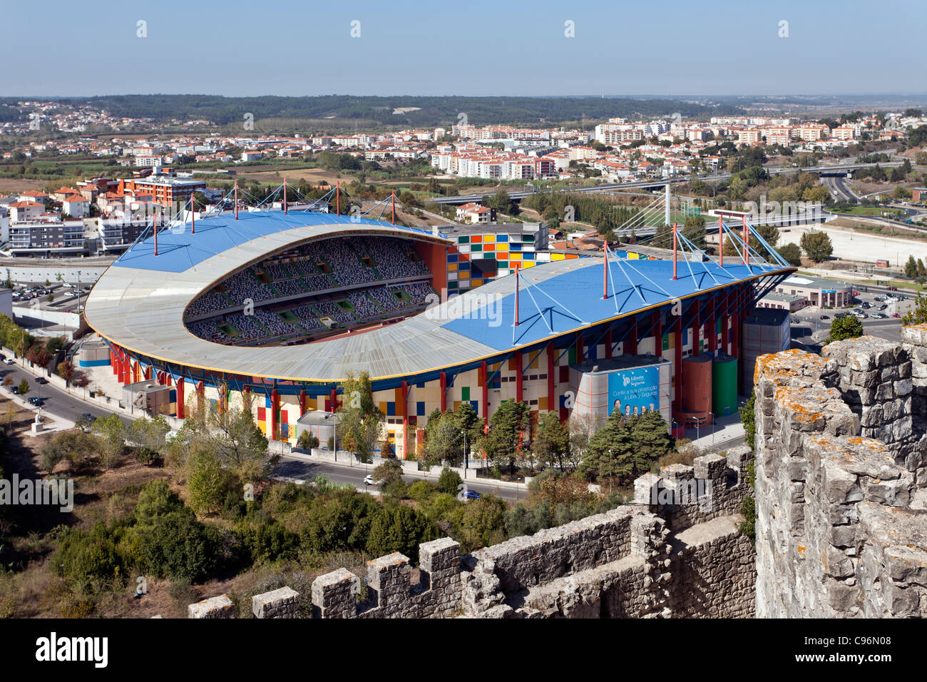 Dr. Magalhães Pessoa Stadium, also known as Leiria Municipal Soccer ...