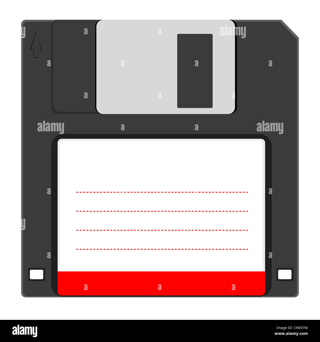 Drawing floppy diskette storage computer hi-res stock photography and ...