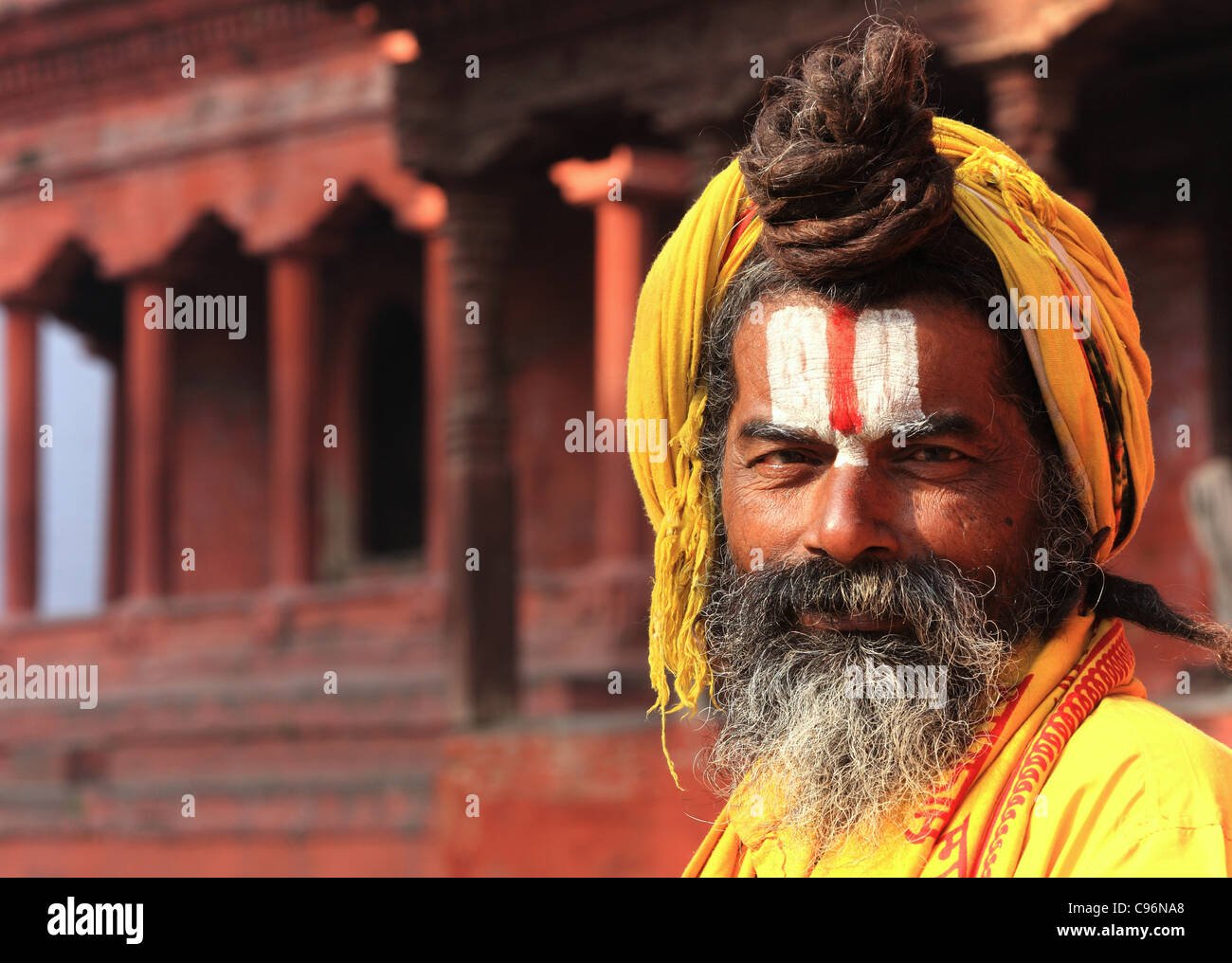 Kathmandu holy man hi-res stock photography and images - Alamy