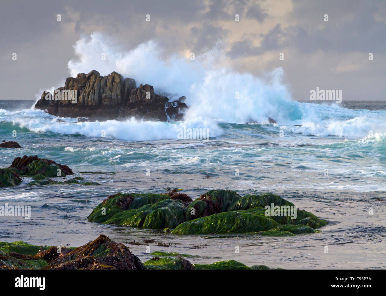 Rocks in the water Stock Photo - Alamy