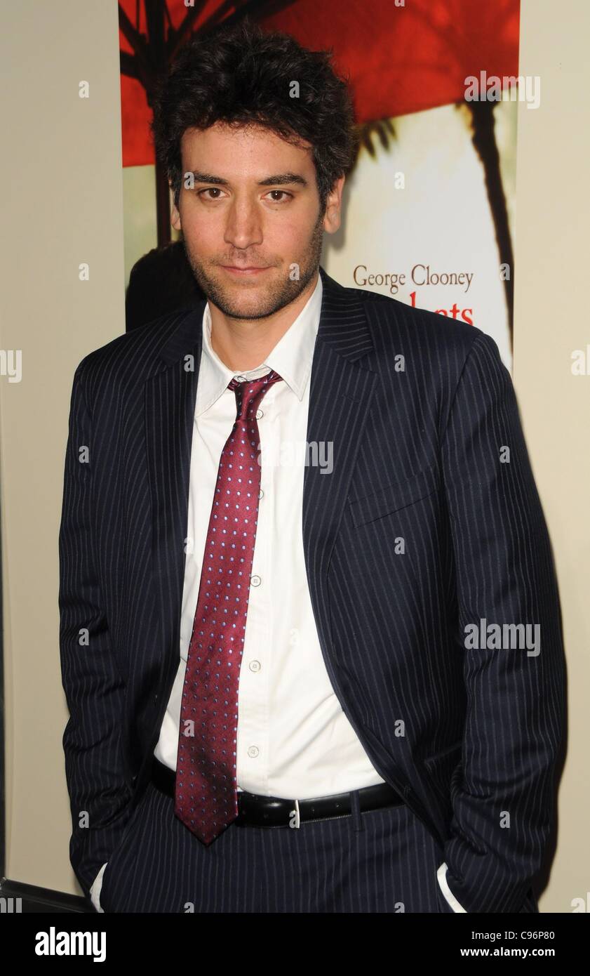 Josh Radner at arrivals for THE DESCENDANTS Premiere, Samuel Goldwyn ...