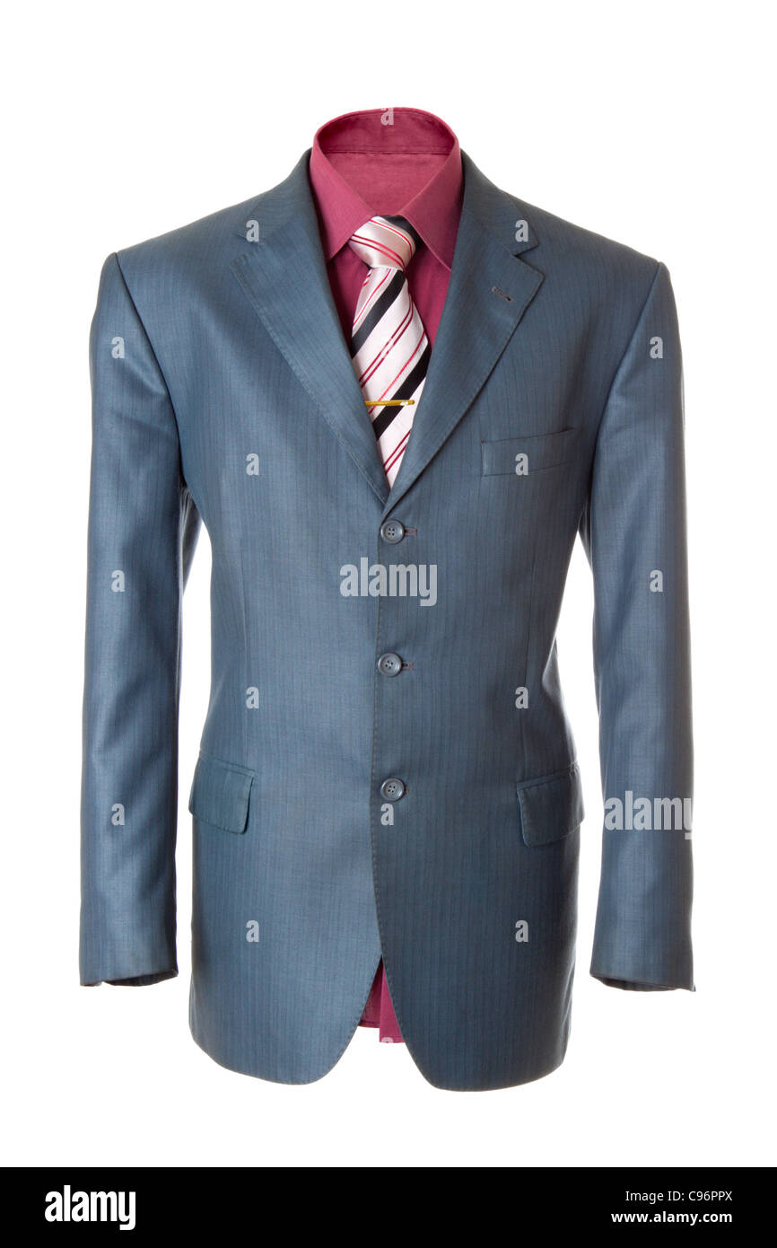 Light blue suit and tie Cut Out Stock Images & Pictures - Alamy