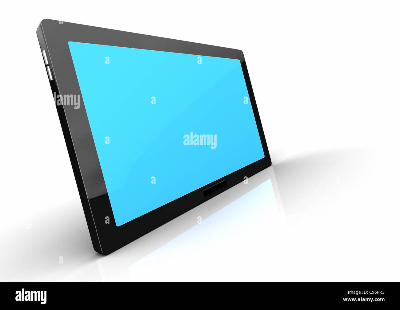 Tablet computer - clipping path included Stock Photo - Alamy