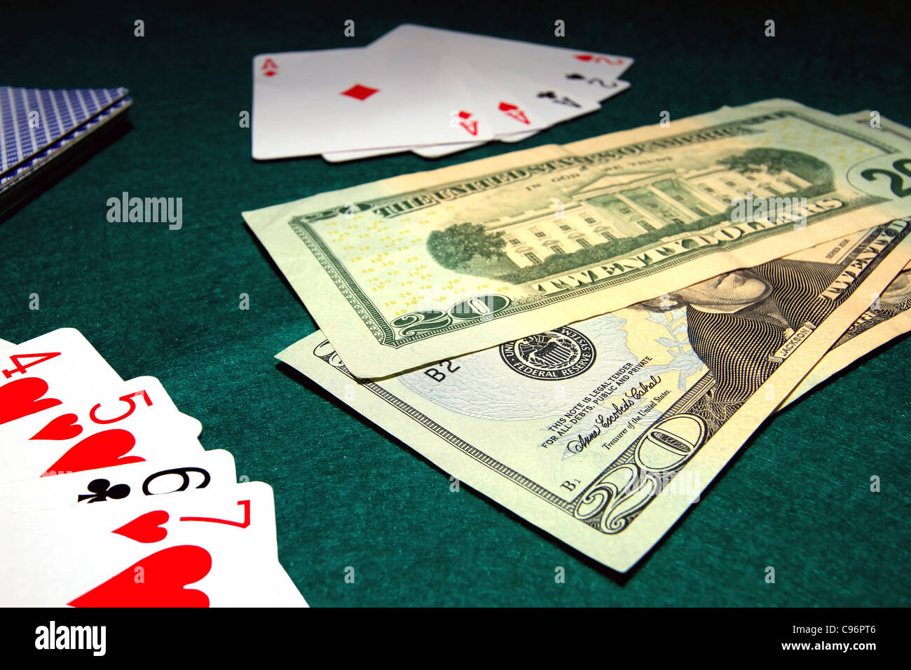 Five cards hi-res stock photography and images - Alamy