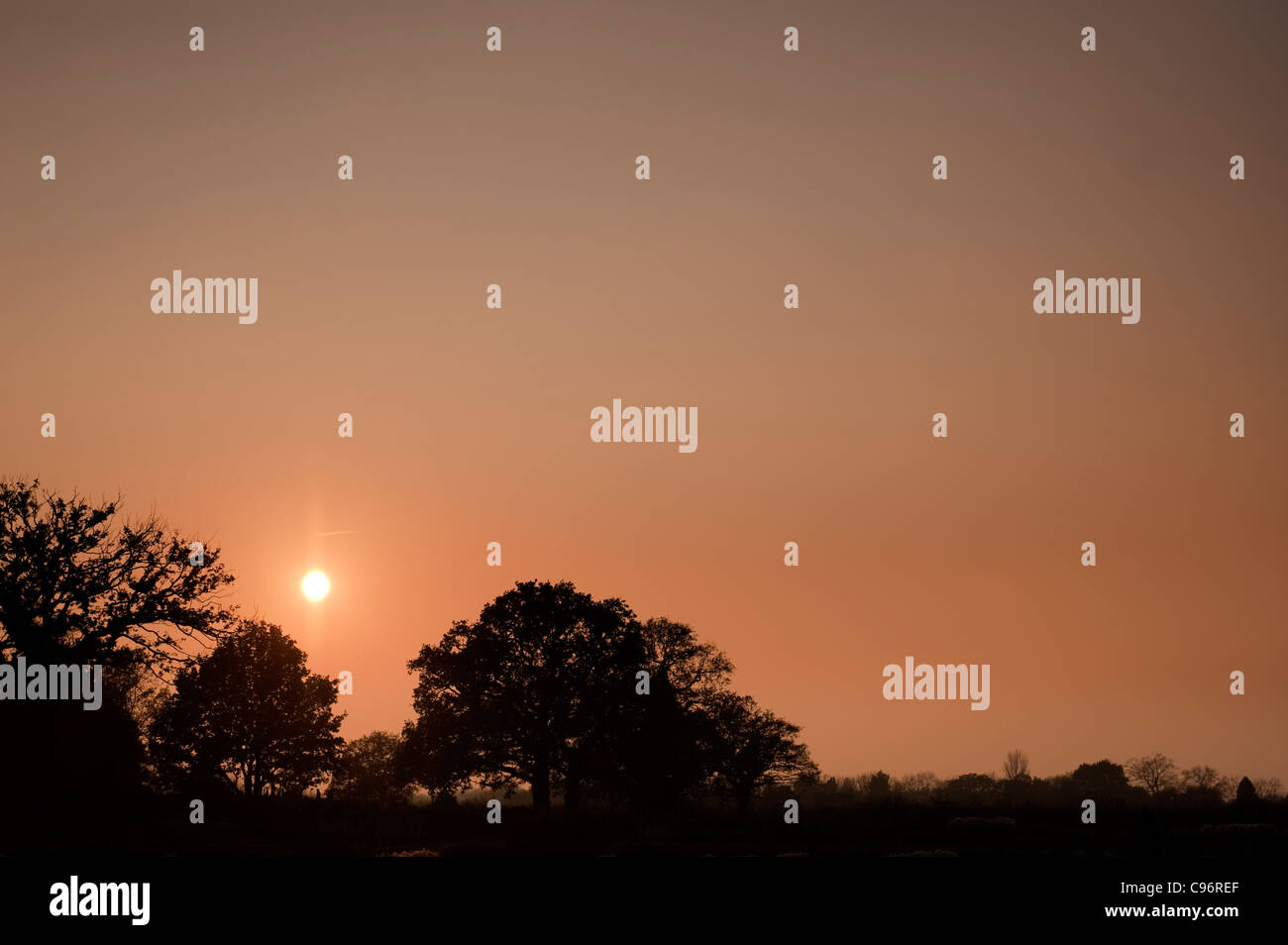 Surrey sunset hi-res stock photography and images - Alamy
