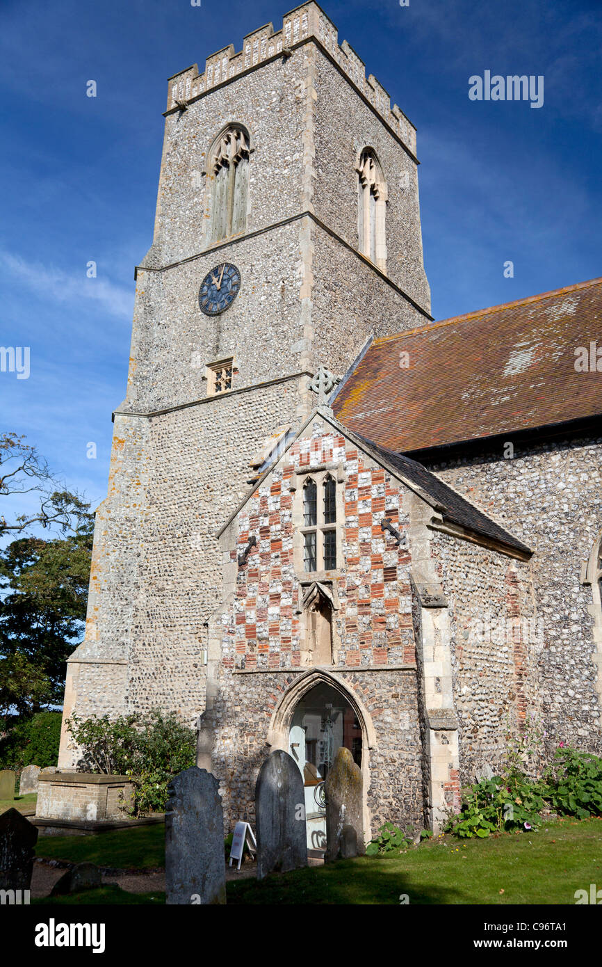 All Saints Church, Weybourne, Norfolk Stock Photo - Alamy